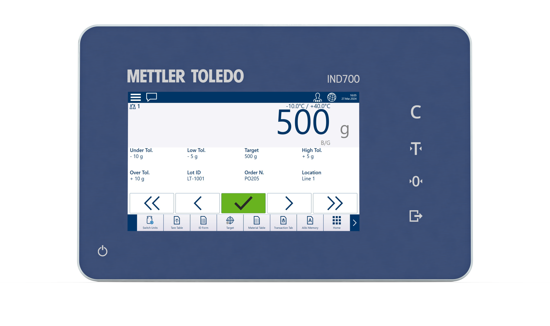 IND700 Scale Indicator - Brady Systems